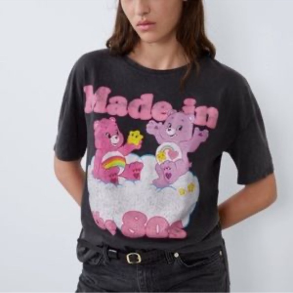 Zara | Tops | Zara Care Bears Tee | Poshmark